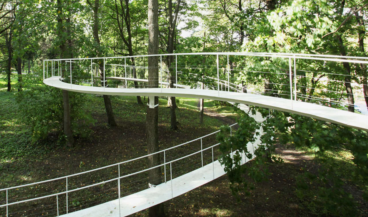 An Elevated Path Makes You Feel At Home In The Trees