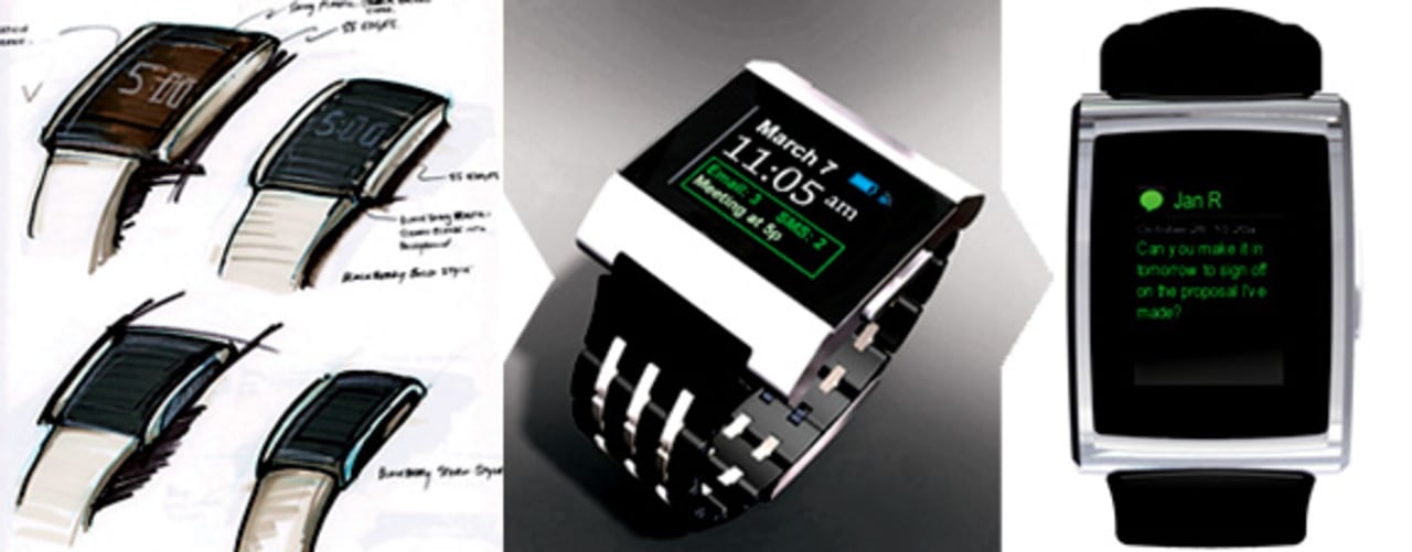 The Design Evolution of inPulse’s “Blackberry Watch”