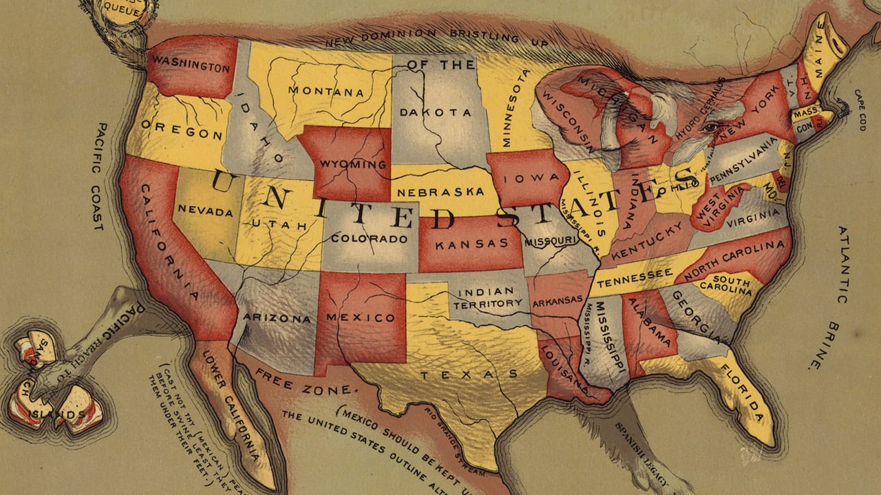The Porcineograph of 1875: A “Pork Map” Of America | Co.Design