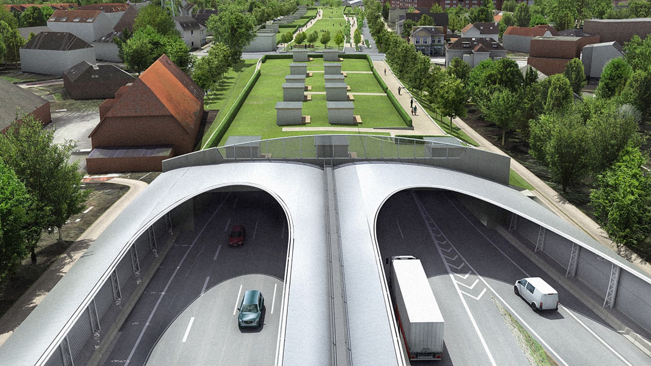 They’re Going To Bury A Stretch Of German Autobahn And Cover It In ...
