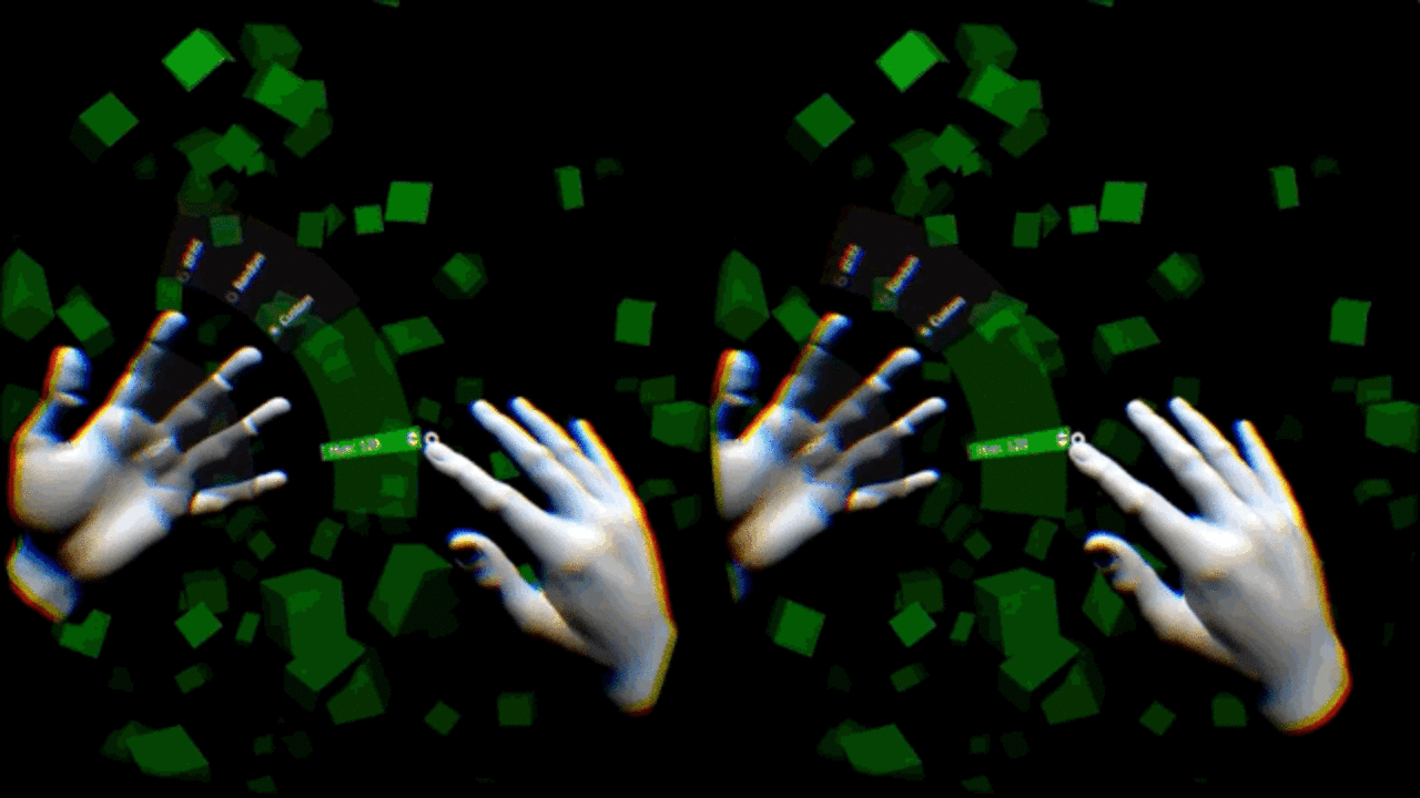 Control This VR Menu By Making A Fist