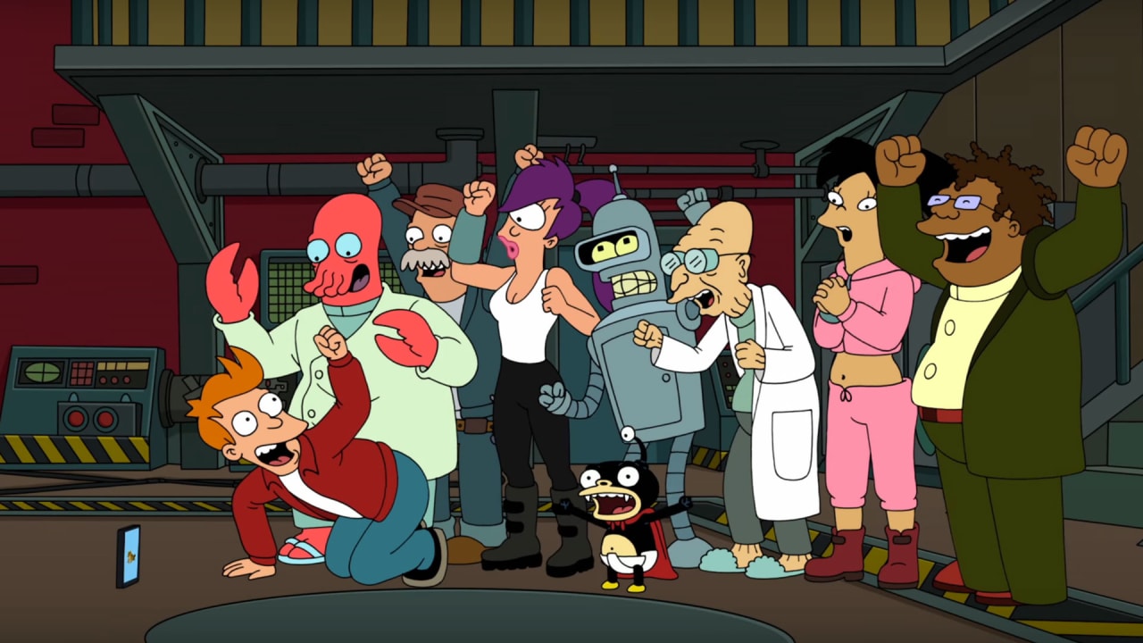 The cast of “Futurama” reunited for a very meta podcast