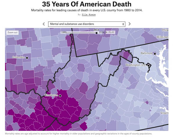 The Evolution Of Death In America, Mapped | Co.Design | Bloglovin’